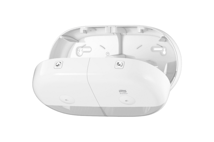 Tork SmartOne® T9 Mini Twin Toiletpapier Dispenser Wit (682000 ...