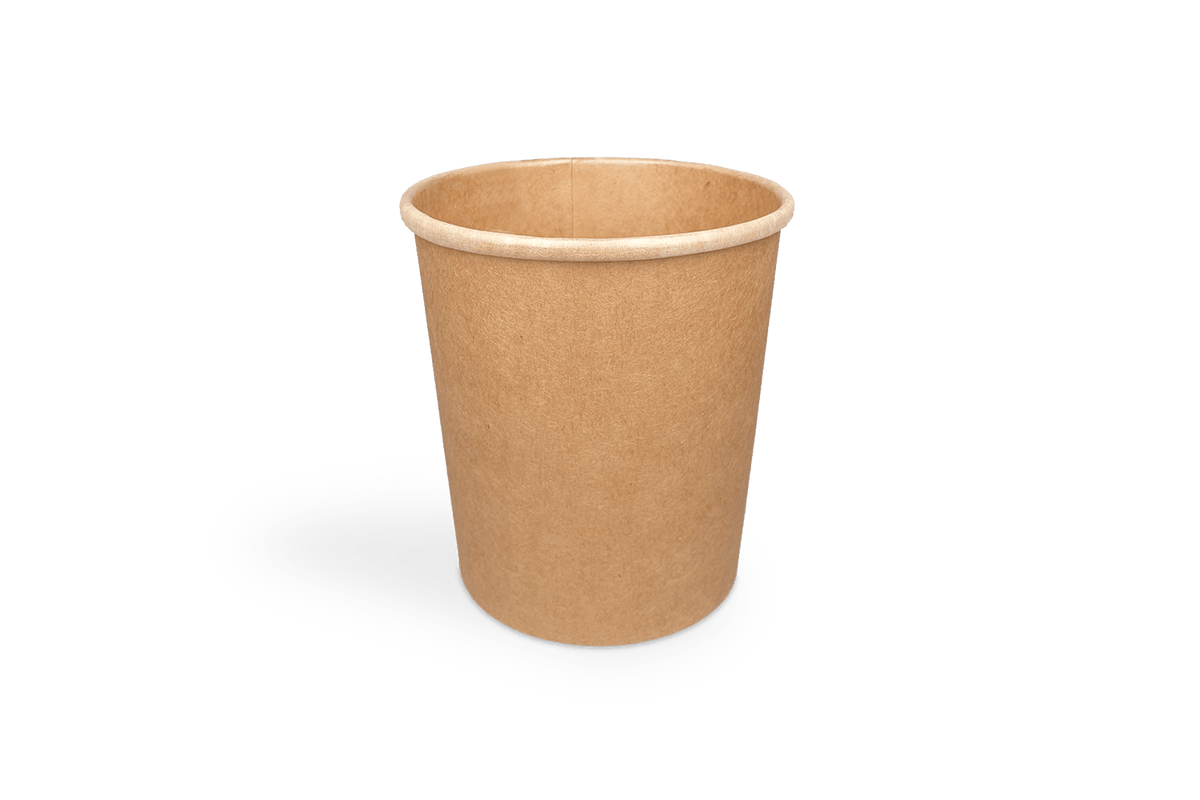 Soepbeker 450ml Ø98mm 16oz kraft – TakeAware.nl