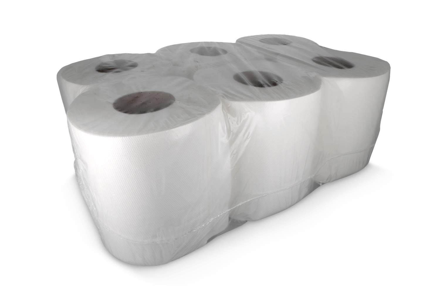 Poetsrol Midi hoogwit 100% cellulose BUDGET – TakeAware.nl