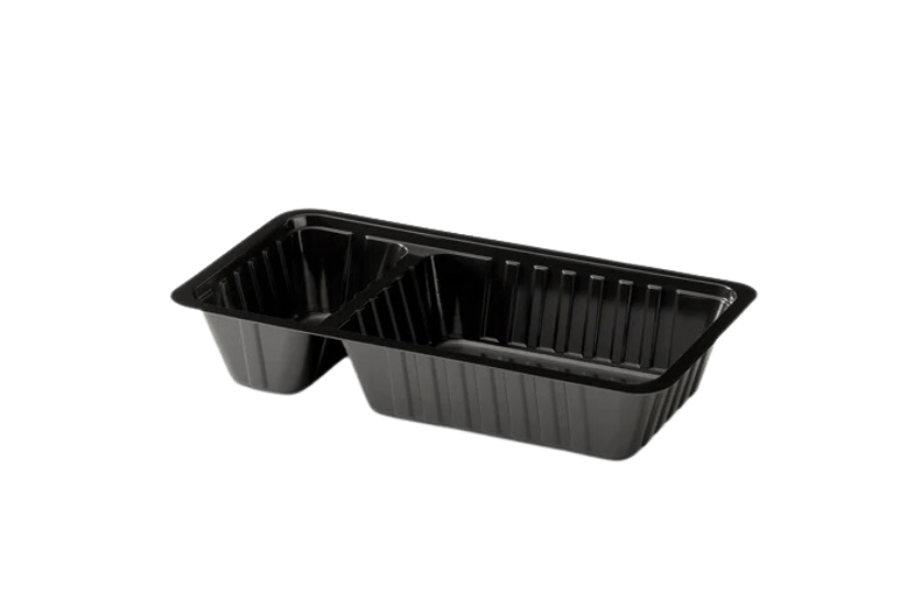 Snacktray A23 A7 + sauce black – TakeAware.nl